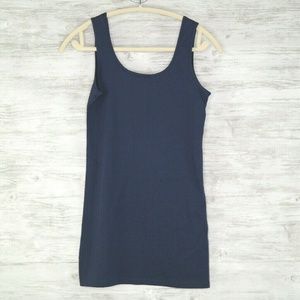 bp | Tops | Bp Nordstrom Double Scoop Tank Top Navy Blue | Poshmark
